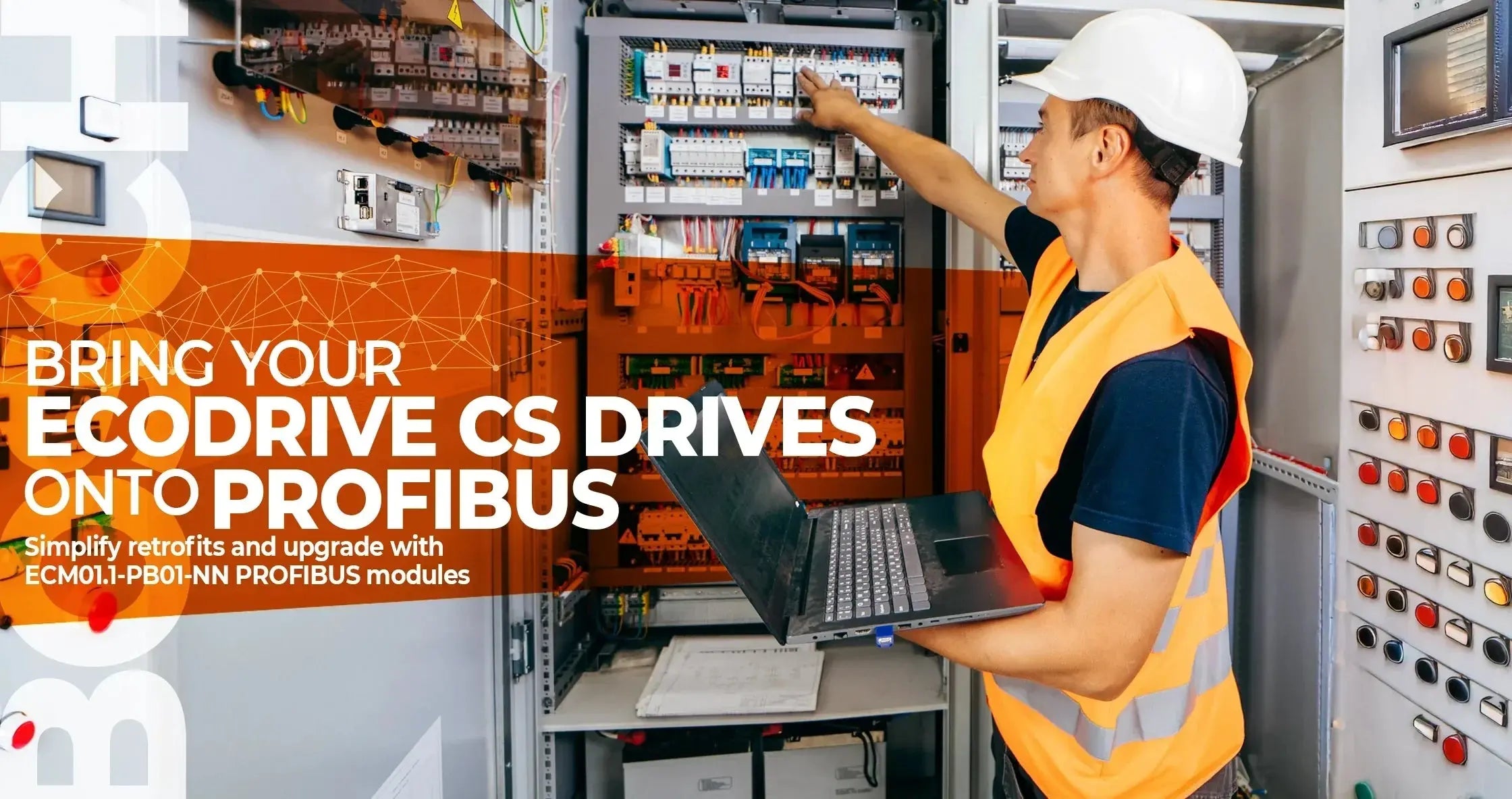 ECM01.1-PB01-NN PROFIBUS Module for EcoDrive Cs Drives