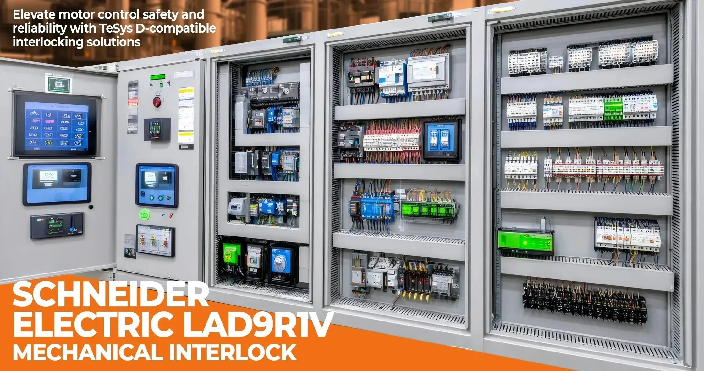 Schneider Electric LAD9R1V Mechanical Interlock for Safe Motor Control