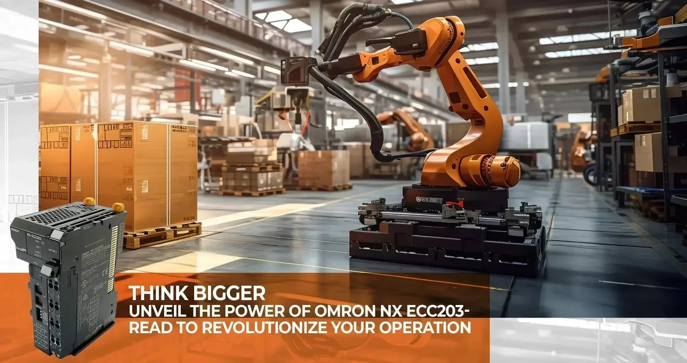 Omron EtherCAT Coupler NX ECC203 – High-Speed & Reliable Automation