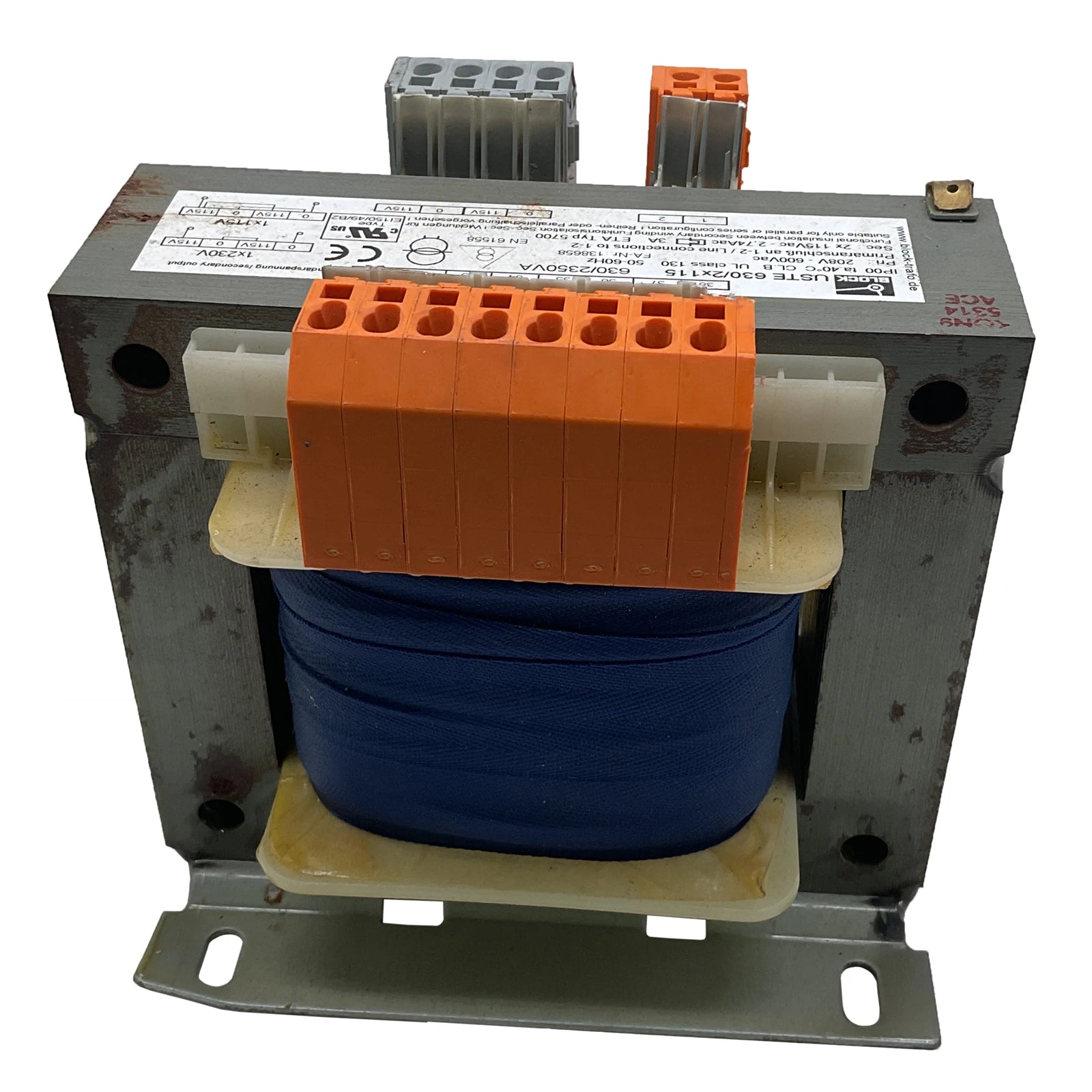 BLOCK Transformer 208V-600V USTE 630/2X115 | Buy Here!