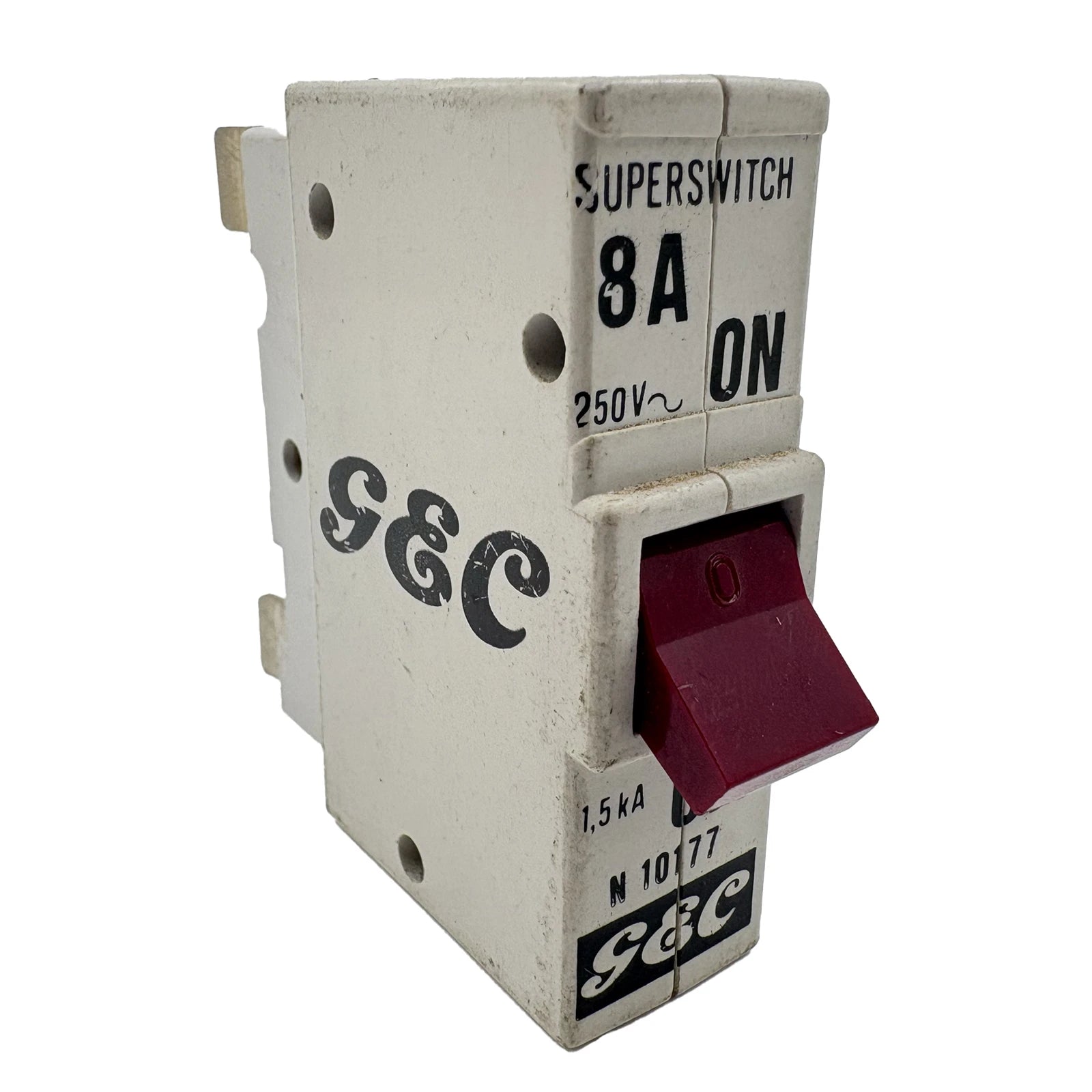 GEC Superswitch Plug In Circuit Breaker 250V 8A 1.5kA