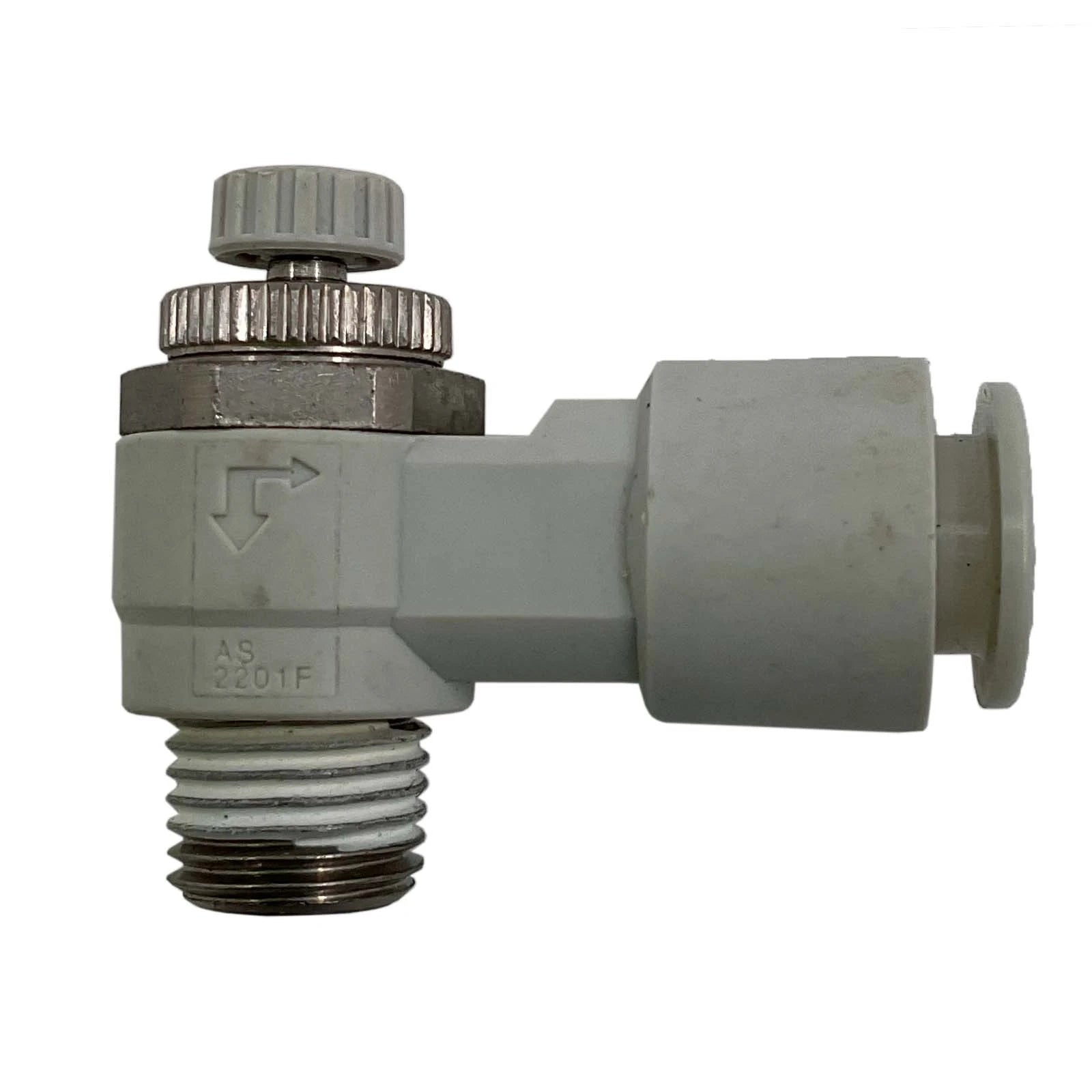SMC Pneumatic Fitting Speed Controller AS2201F-02-10S | Buy Here!